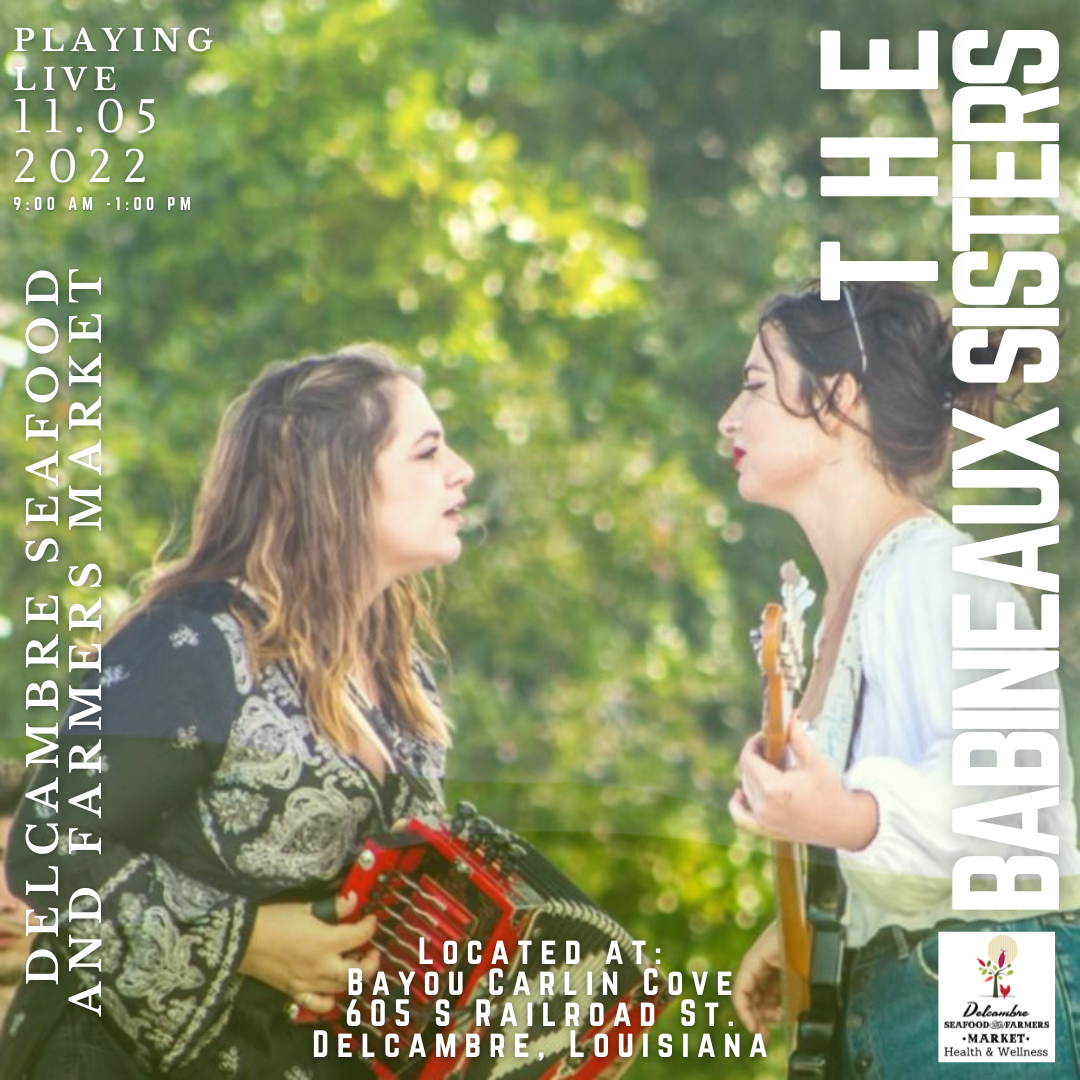 November 2022 DSFM music - Delcambre Seafood and Farmers Market