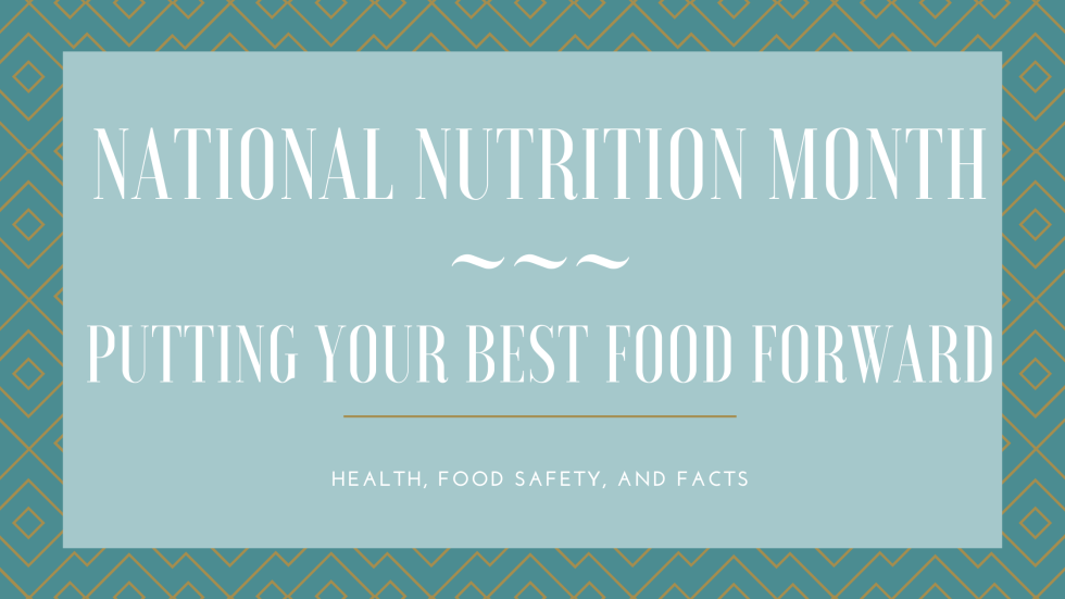 Putting Your Best Food Forward